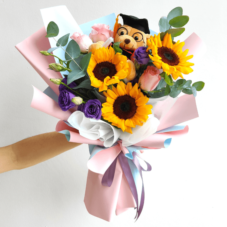 Graduation Flowers - The Grad 1 ( Graduation Lor ) - Little Red Dot Florist