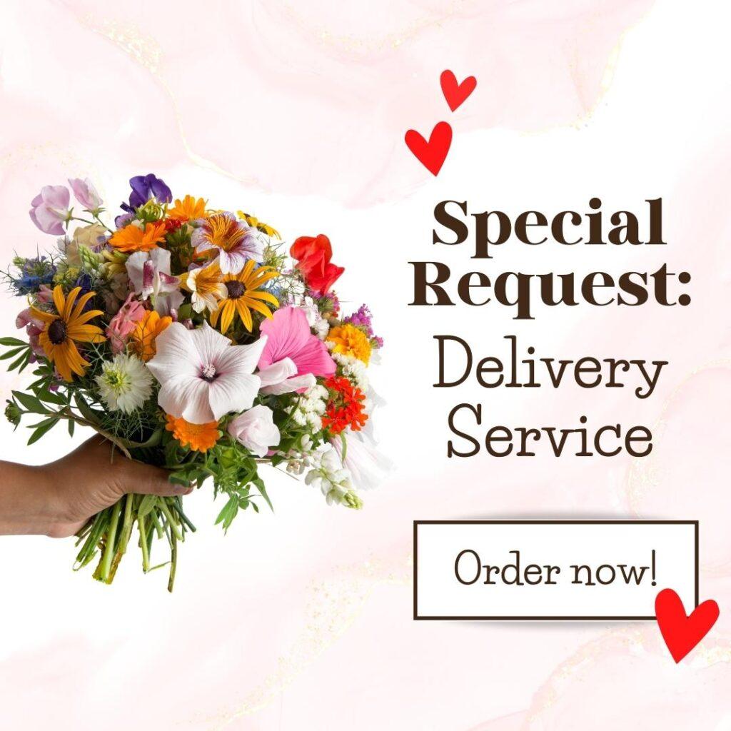 [Special Request] Delivery Service - Little Red Dot Florist