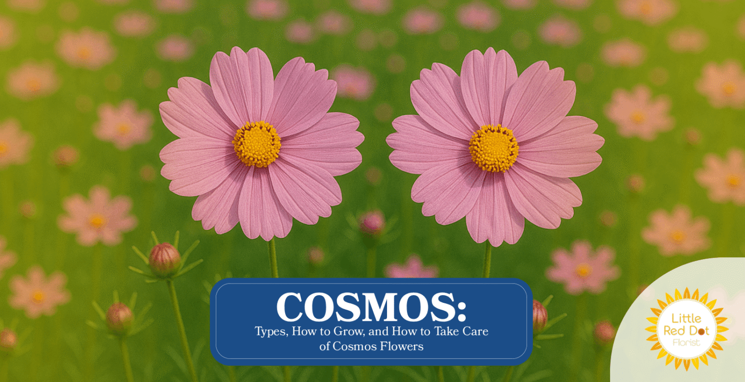 Cosmos: Types, How to Grow, and How to Take Care of Cosmos Flowers ...